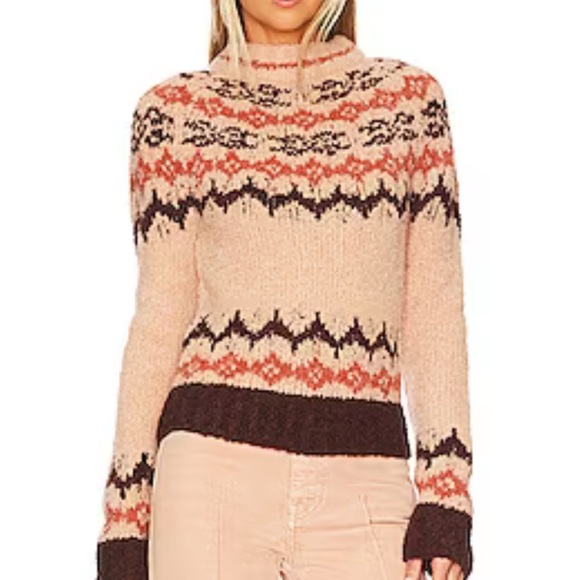 Sweaters | Lopi Sweater In Apricot Fair Islesmythe Nwt Colorapricot ...
